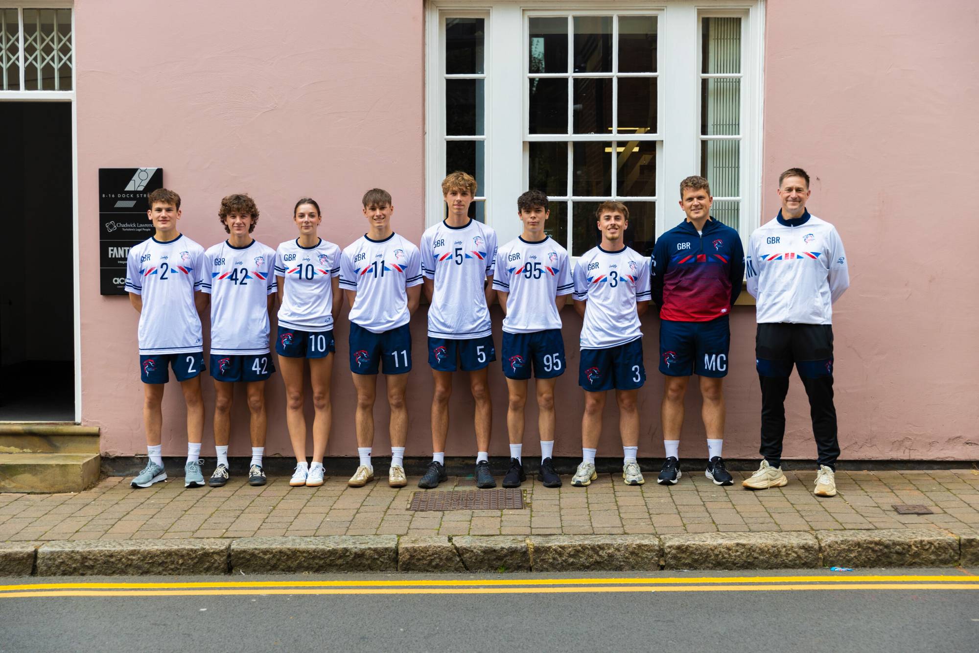 Chadwick Lawrence Team GB Supports Ultimate Frisbee Team
